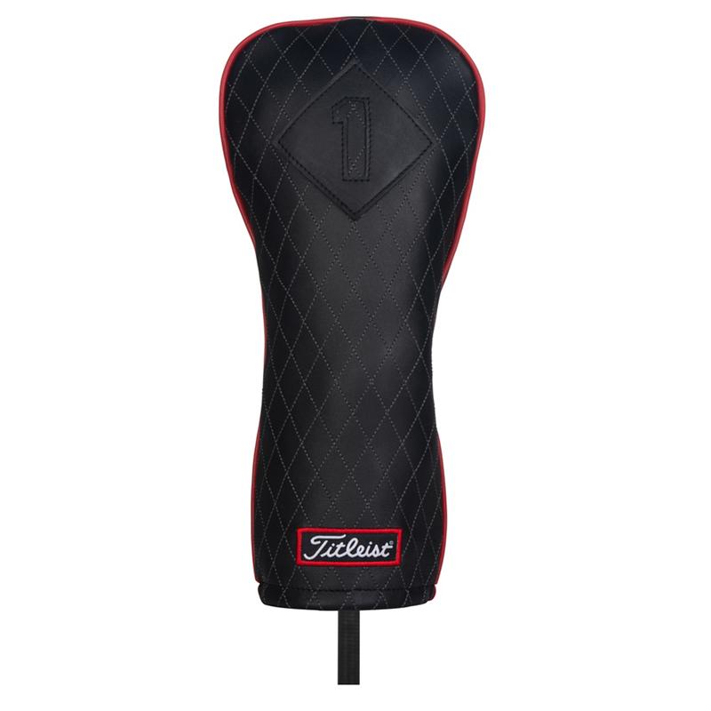 Titleist Jet Black Leather Driver Headcover | Golf Suite Shop